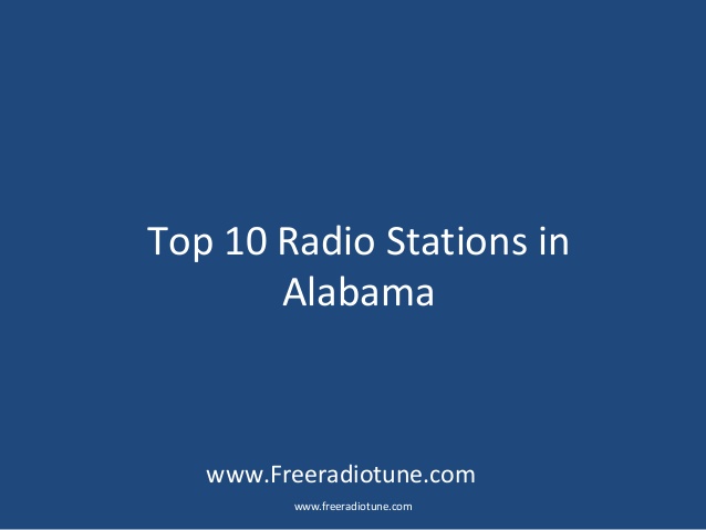 Top 10 Radio Stations in Alabama